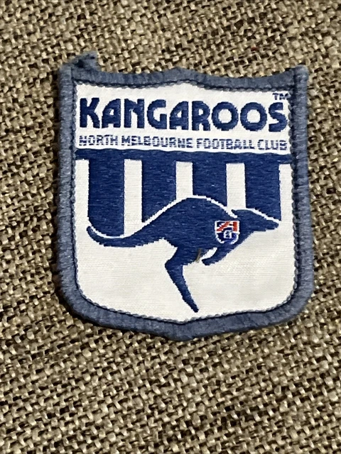 RARE AFL NORTH Melbourne Kangaroos Sew On Patch Vfl Afl $14.99 ...