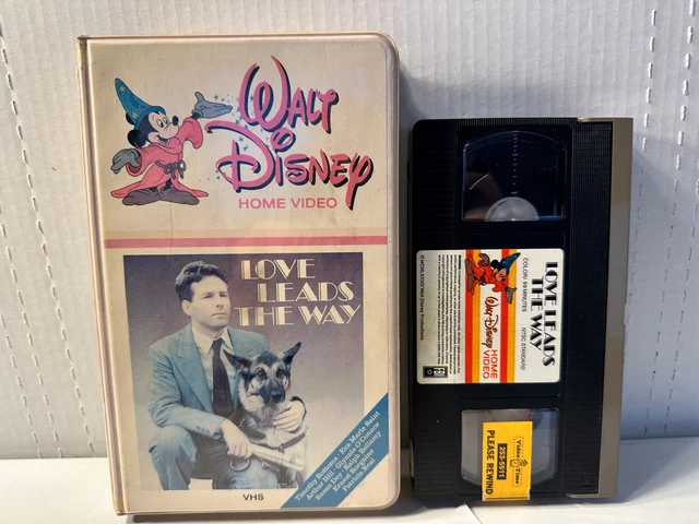 WALT DISNEY HOME Video Love Leads The Way VHS - sortie Disney des ...