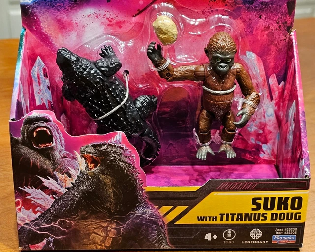 PLAYMATES MONSTERVERSE GODZILLA x Kong New Empire SUKO w Titanus Doug ...