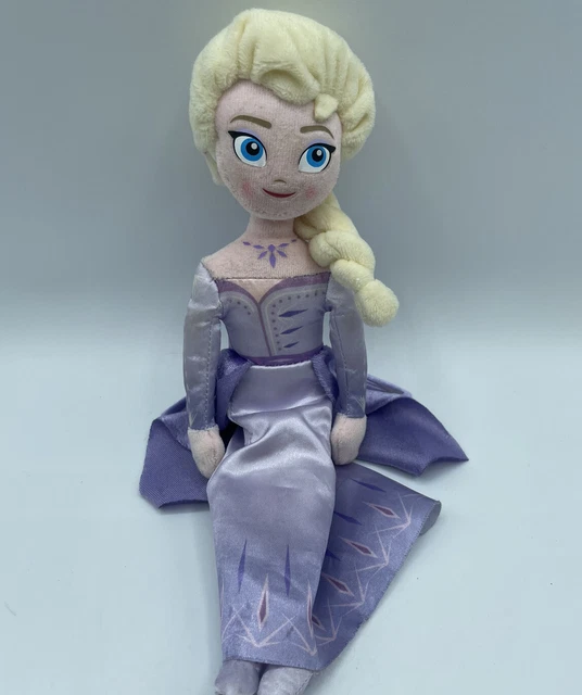 ELSA PLUSH FROZEN Snow Queen Stuffed Plush Doll 10" Disney Frozen 2 £10 ...