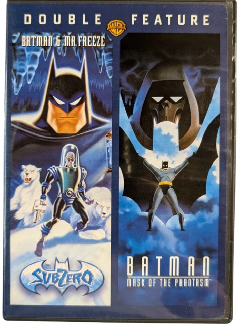 BATMAN & MR. Freeze: Subzero / Batman: Mask of the Phantasm (DVD, 2008 ...