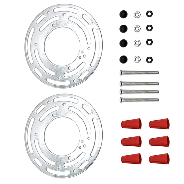 PLAQUE DE SUPPORT universelle réglable pour montage d'applique ...