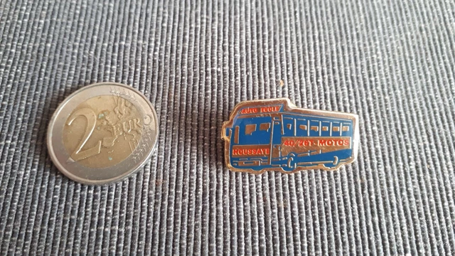 PIN'S PINS BADGE Transports Auto Ecole Bus Voitures Motos Poids Lourds ...