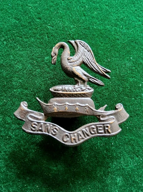 GENUINE WW1 THE King’s Liverpool 'Pals' Regiment Bronzed Cap Badge ...