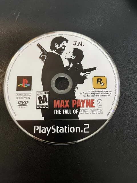 MAX PAYNE 2: The Fall of Max Payne (Sony PlayStation 2) PS2, Disc Only ...