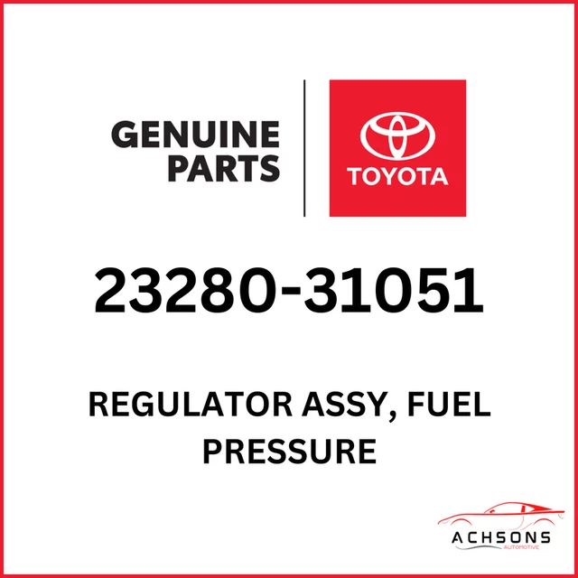 23280-31051 GENUINE TOYOTA Regulator Assy, Fuel Pressure Oem EUR 83,46 ...