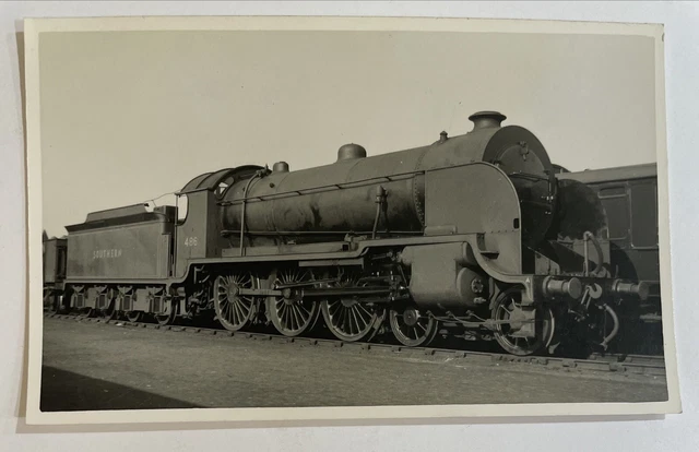 RAILWAY LOCOMOTIVE PHOTOGRAPH - Sr 486 Anwell F964 £3.50 - PicClick UK
