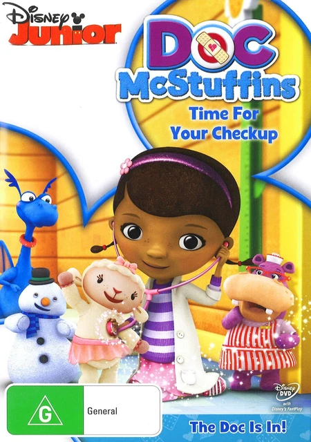 109 A NEW SEALED DOC MCSTUFFINS TIME FOR YOUR CHECKUP DVD Region 4 $12. ...