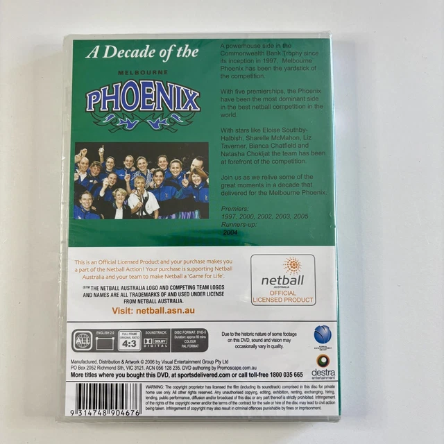 A DECADE OF The Melbourne Phoenix DVD Region Free Brand New Sealed Free ...