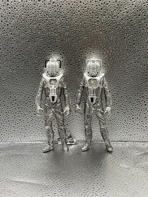 DOCTOR WHO FIGURES Cybermen Bundle Silver Nemesis Cyber Leader £34.00 ...