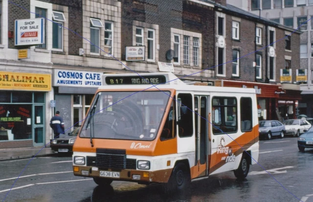 BUS PHOTO OF An Oldham Ring And Ride Omni Minibus Photograph Picture ...