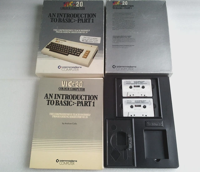 COMPLETE COMMODORE VIC 20 An Introduction To Basic Part 1 by CBM £12.50 ...