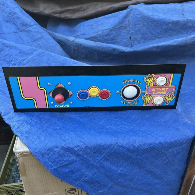 NOS ORIGINAL TRACKBALL Pac-Man Control Panel With Joystick video Game ...