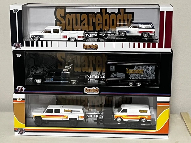 2025 M2 MACHINES Haulers Chevy Chevrolet Squarebody Syndicate Set Of 3 ...