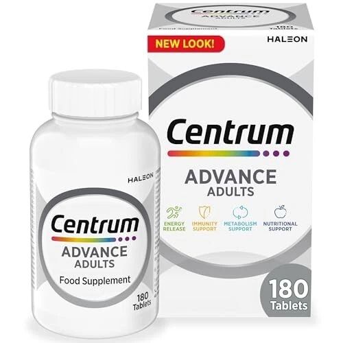 CENTRUM ADVANCE MULTIVITAMIN Tablets - Pack of 180 £19.28 - PicClick UK