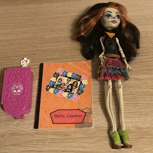 MONSTER HIGH DOLL - Skelita Calaveras Scaris - Skeleton £30.00 ...