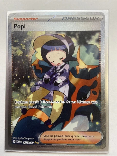 POPI - EV3:FLAMMES Obsidiennes - 227/197 - Carte Pokémon Française ...