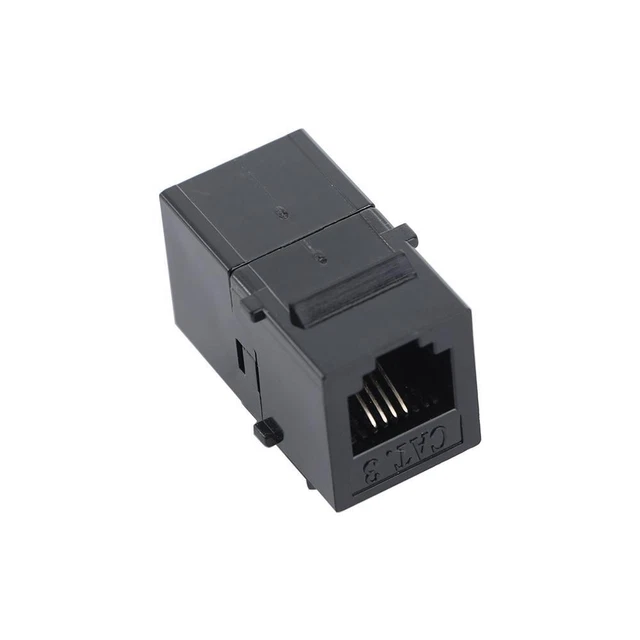 CONNECTORS RJ11 CONNECTOR RJ11 Extender Plug Straight Through Telephone ...