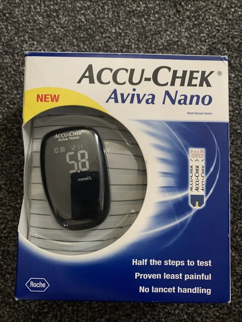 ACCU-CHEK AVIVA NANO Blood Glucose Meter/Monitor/System £65.00 ...