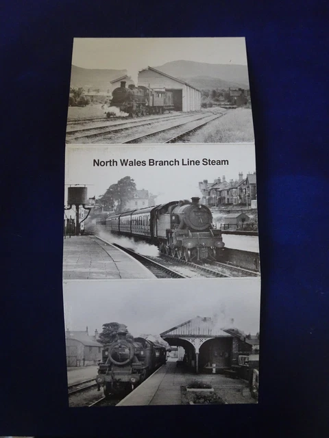 NORTH WALES BRANCH Line Steam, 6 Postcards & Booklet c1960's, VGC £5.91 ...