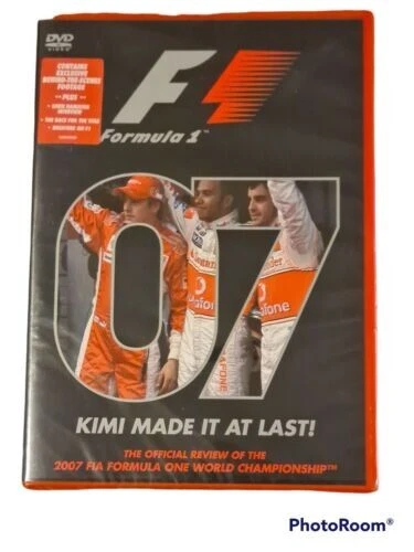 FORMULA ONE 1 F1 2007 Official Season Review DVD Kimi Made it at Last ...