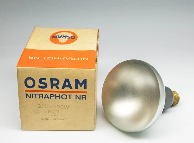 OSRAM NITRAPHOT NR 220-230V 500W & 27 $46.87 - PicClick CA