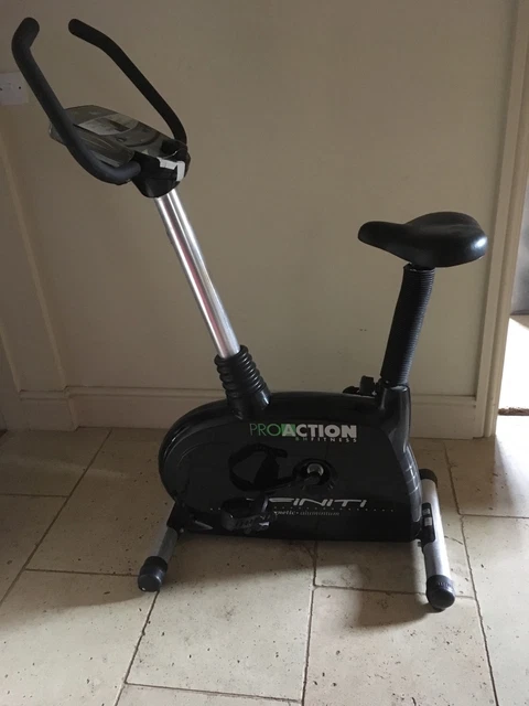 PRO ACTION BH Fitness Infiniti magnetic aluminium exercise bike £18.50 ...
