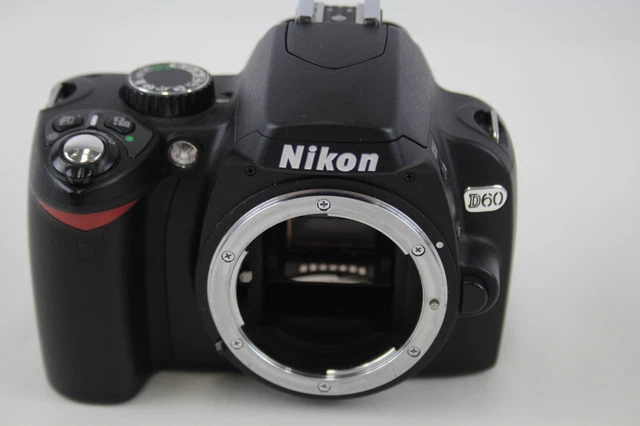 NIKON D60 DSLR Digital Camera Body Only Working £46.00 - PicClick UK