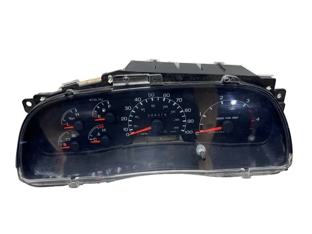 99-01 FORD 7.3L Powerstroke Diesel Speedometer Gauge Cluster F250 F350 ...