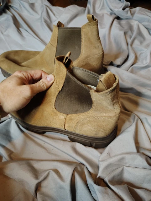 UGG MEN’S SKYVIEW Chelsea Chestnut Suede Waterproof 1135313 WP Boots Size 12 £33.61 - PicClick UK