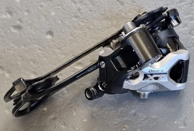 SHIMANO DEORE XT RD-M771 Rear Derailleur Mech retro £37.99 - PicClick UK