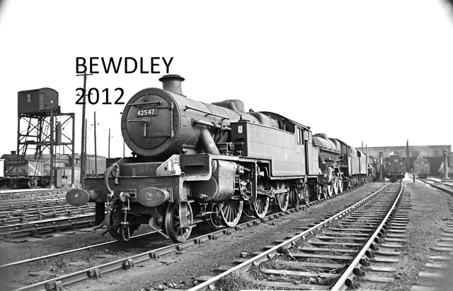 NEGATIVE 35MM LMS 42547 ON LOSTOCK HALL SHED SEPTEMBER 1962 £3.99 ...