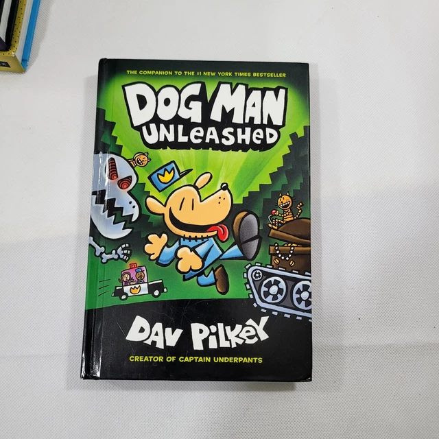 DOG MAN UNLEASHED: A Graphic Novel (Dog Man #2) Hardcover by Dav Pilkey ...