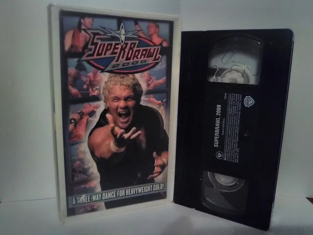 WCW SUPERBRAWL 2000 VHS Wrestling WWF WWE NWO Hulk Hogan Ric Flair ...