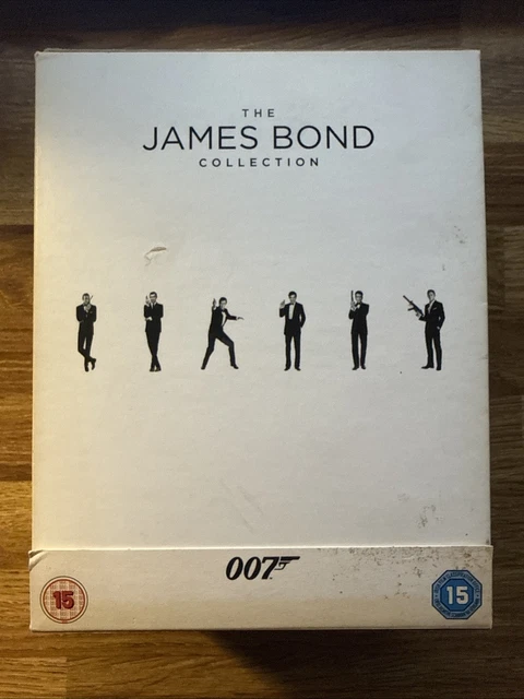 JAMES BOND COLLECTION Blu-ray Box Set 23 Film £34.95 - PicClick UK