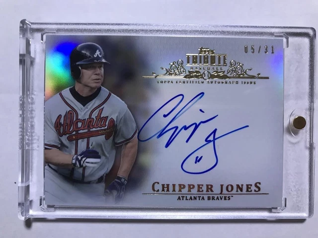 TOPPS CHIPPER JONES Chipper Jones Shohei Ohtani MLB £272.36 - PicClick UK