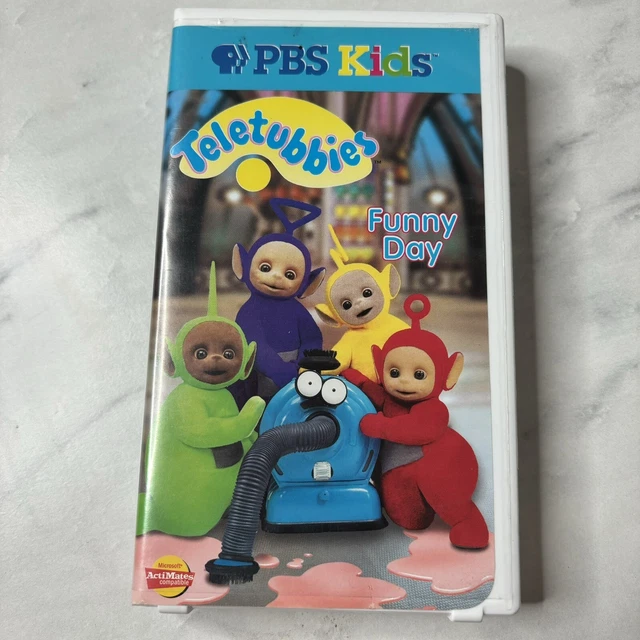 TELETUBBIES FUNNY DAY VHS 1999 Clamshell PBS Kids Video Volume 5 $9.99 ...