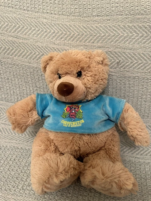 CHESSINGTON, THORPE PARK & Alton Towers Vintage Teddy Bear Plush Set £ ...