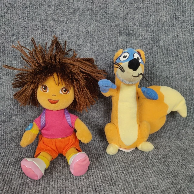 DORA THE EXPLORER Swiper Fox Plush Doll Stuffed Plushie PBS Toy TY ...