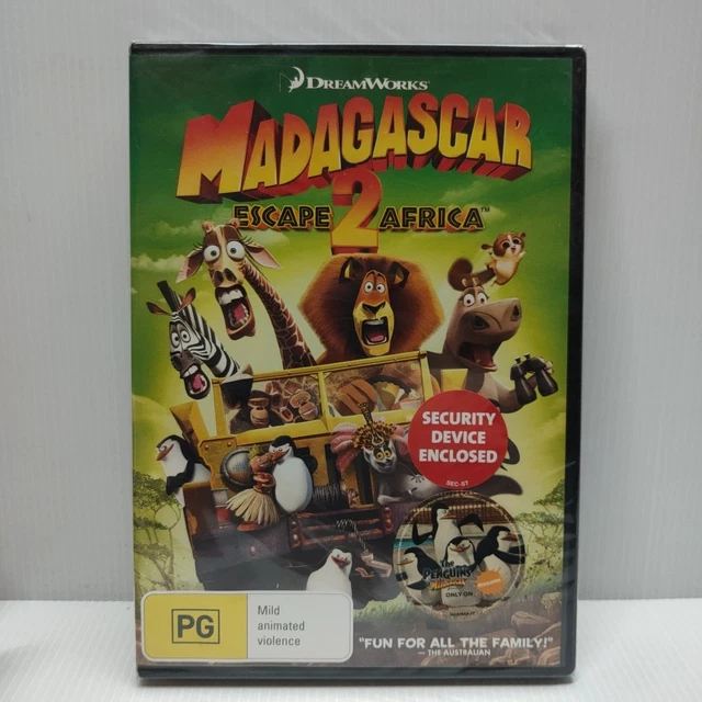 MADAGASCAR ESCAPE 2 Africa DVD Brand New & Sealed R4 Free Post $12.97 - PicClick AU