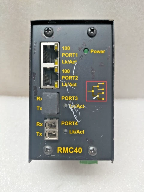 RUGGEDCOM RMC40-24-L2L2 INDUSTRIAL Ethernet Switch £149.67 - PicClick UK