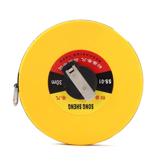 Fiberglass Tape Measure Building Surveying Distance Measuring Meter 30m £1367 Picclick Uk
