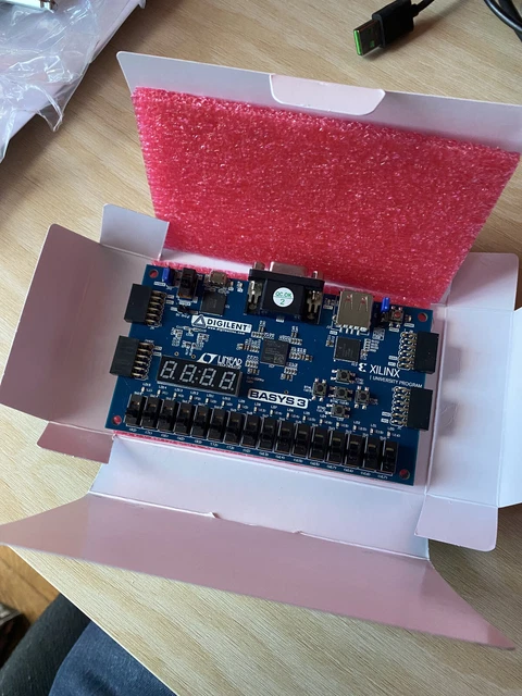 DIGILENT BASYS 3 Artix-7 FPGA Trainer Board for Education and Prototyping £110.00 - PicClick UK