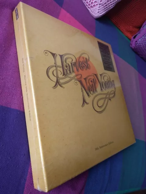NEIL YOUNG BOX SET DELUXE Harvest Vinile Vinyl LP 50th Anniversary DVD ...