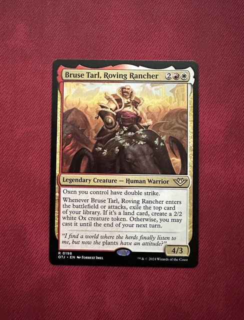 BRUSE TARL, ROVING Rancher - Neuf avec neuf - MTG Thunder Junction ...