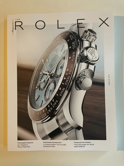 OFFICIAL ROLEX MAGAZINE Issue 11 2023 - Brand New - Free UK Delivery £ ...