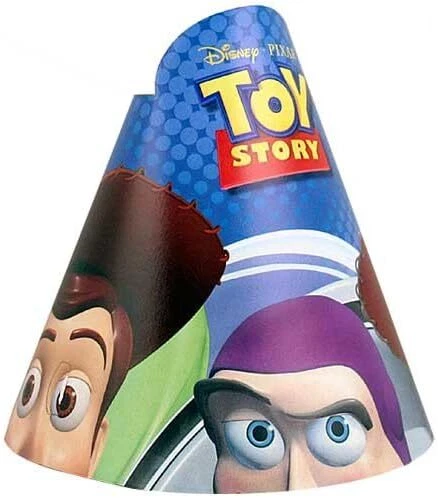 TOY STORY 3 Disney Pixar Movie Kids Birthday Party Favor Paper Cone ...