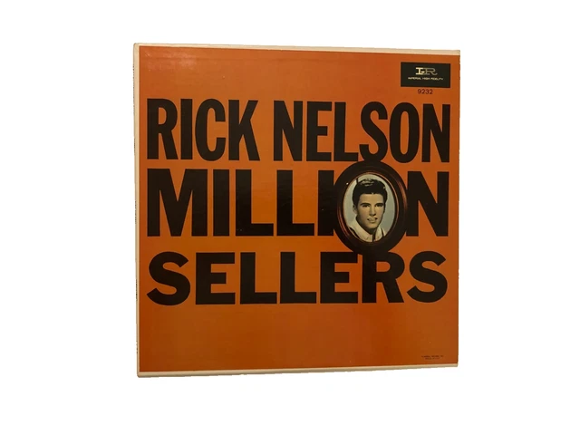 RICK NELSON MILLION Sellers 9232 Mono Imperial Records Vintage 1963 LP ...
