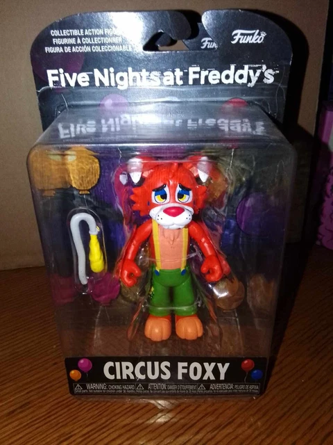 FUNKO FIVE NIGHTS at Freddy's Circus Foxy Action Figure FNAF $30.65 ...