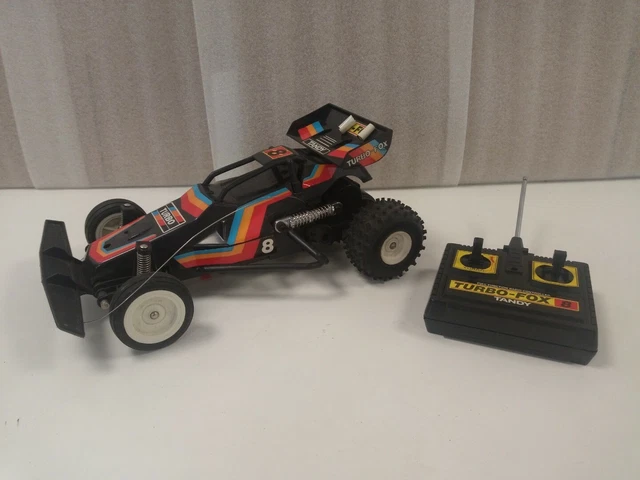 VINTAGE 1987 TANDY Turbo Fox 8 RC Radio Controlled Car BOXED #134 £9.99 ...